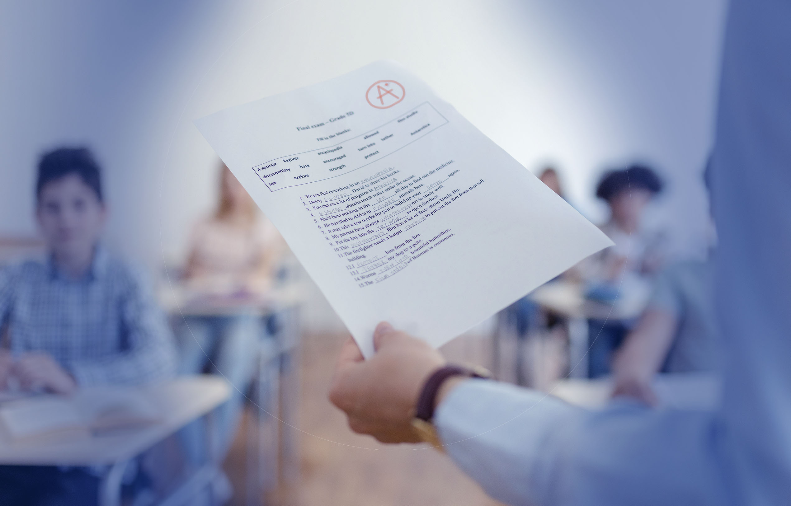 Teacher Grading F
