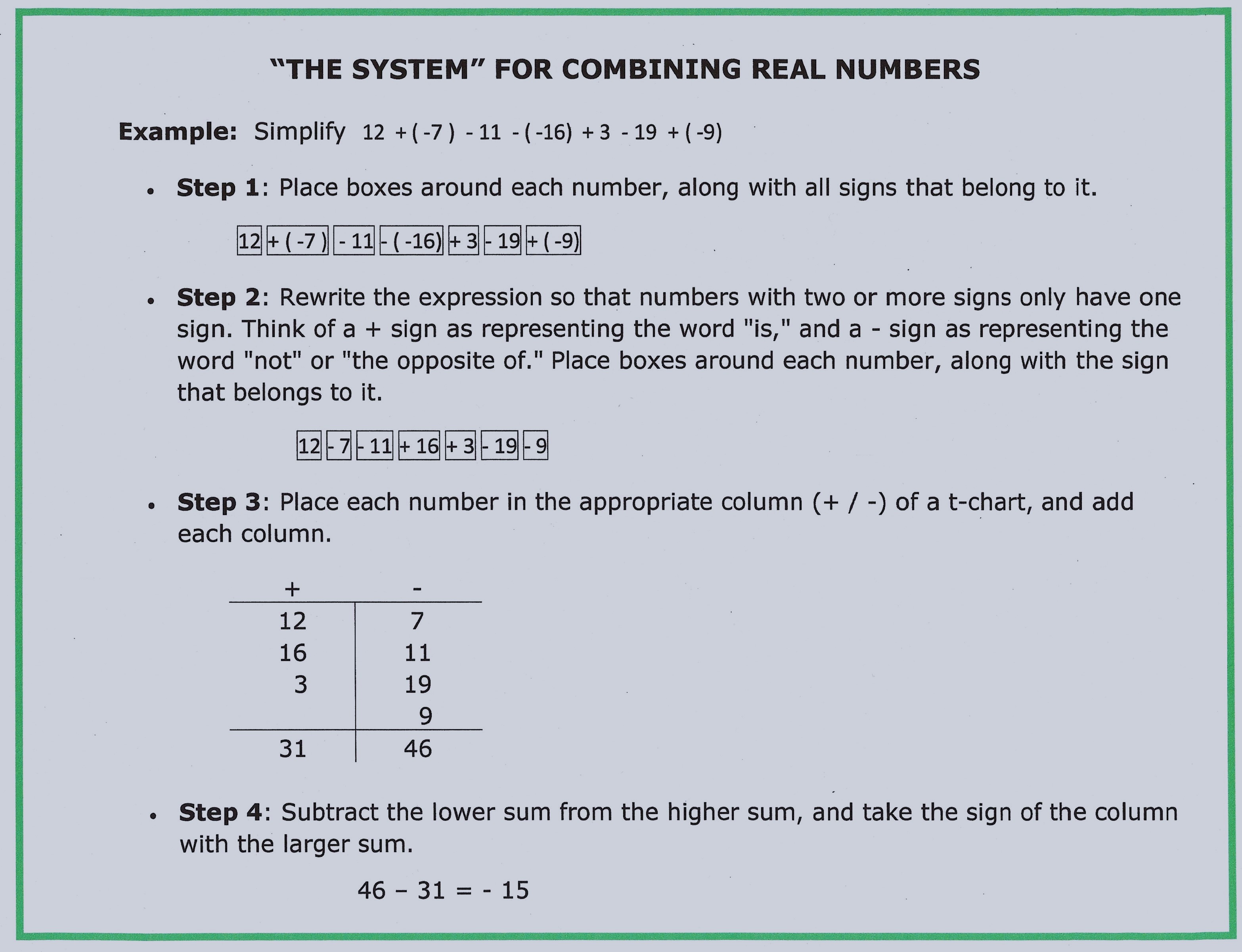 39 Integer Addition And Subtraction Worksheet Worksheet Information