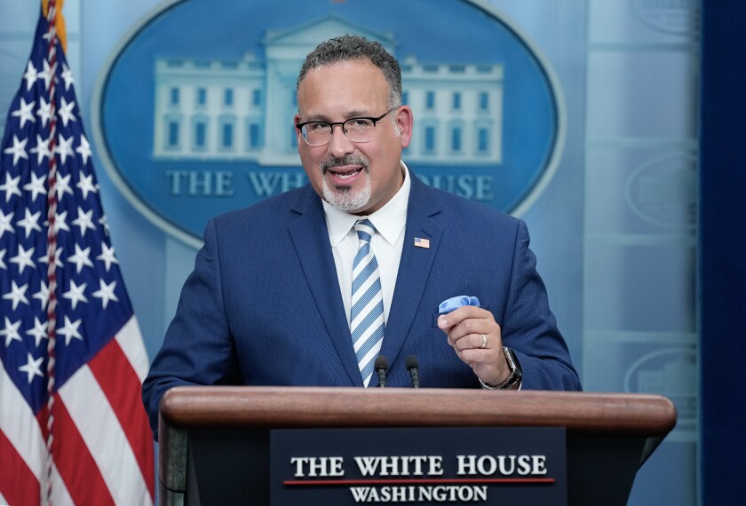 Secretary Cardona Emphasizes Importance of Teacher Retention, Diversity