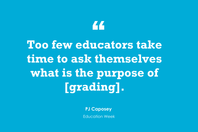 What's the Best Way to Grade Students? Teachers Weigh In (Opinion)