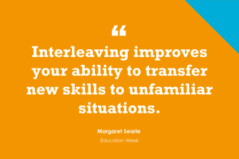 The What, Why, and How Of 'Interleaving' (Opinion)