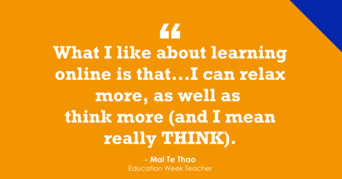 'My Online Learning Experience as a Student Is Not So Good' (Opinion)