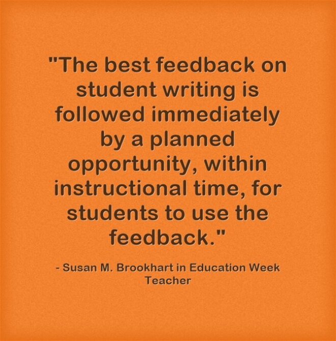 Response: Ways to Give Effective Feedback on Student Writing (Opinion)