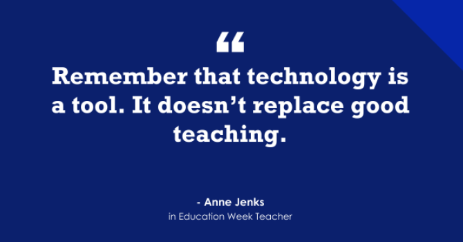 Technology 'Doesn't Replace Good Teaching' (Opinion)