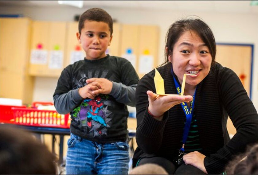 Elementary Pupils Immersed in Foreign Language