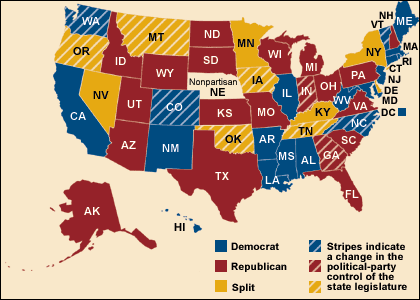 Chart: Mapping Legislative Change
